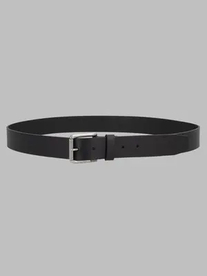 BOSS Joris" Belt With Silver Tone Buckle