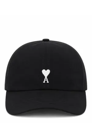 AMI Paris De Coeur Baseball Cap - Black