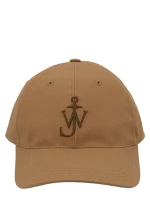 JW Anderson Baseball Cap With Logo - Beige