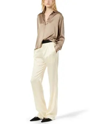TOM FORD Silk Satin Polo
