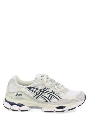 Asics Gel-nyc Sneakers With Leather And Suede Accents - White
