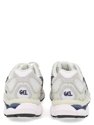 Asics Gel-nyc Sneakers With Leather And Suede Accents - White