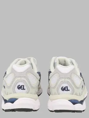 Asics Gel-nyc Sneakers With Leather And Suede Accents - White