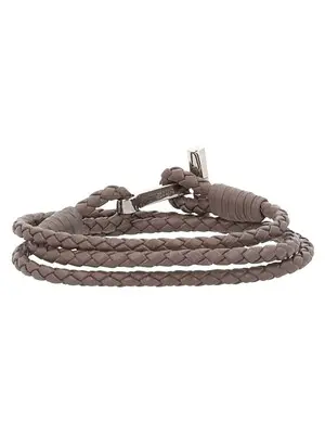 TOM FORD Bracciale Con Logo - Grey
