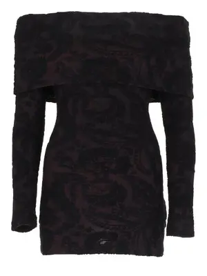 Etro Maglia Con Motivo Paisley Foliage - Black