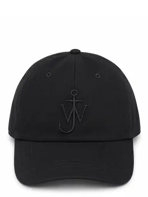 JW Anderson Baseball Cap - Black
