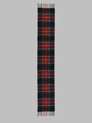 Polo Ralph Lauren Plaid Scarf With Fringe