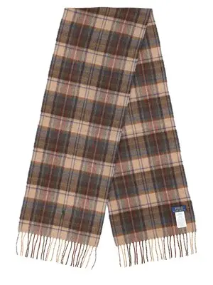 Polo Ralph Lauren Sciarpa Con Frange