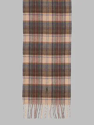 Polo Ralph Lauren Sciarpa Con Frange