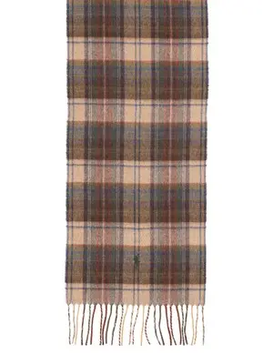 Polo Ralph Lauren Sciarpa Con Frange
