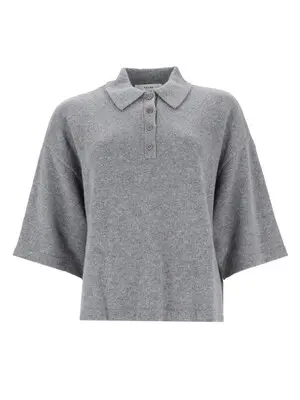 FRAME The Academy" Cashmere Polo