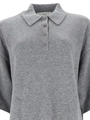 FRAME The Academy" Cashmere Polo
