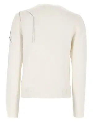 Fabiana Filippi Cardigan Con Ricamo Strass
