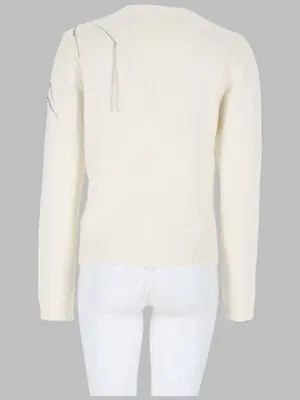 Fabiana Filippi Cardigan Con Ricamo Strass