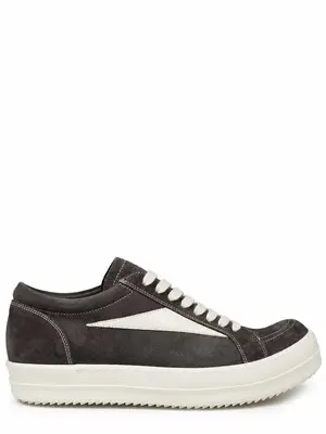 Rick Owens Suede Sneakers - Beige