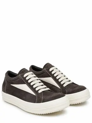 Rick Owens Suede Sneakers - Beige