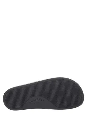 Burberry Checked Slides - Multicolour