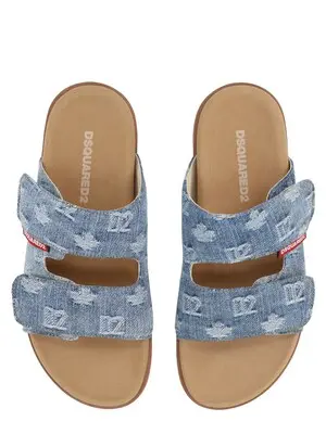 Dsquared2 Double Strap Sandals - Multicolour