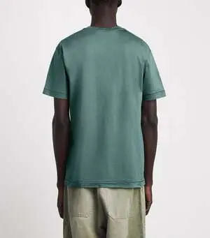 Stone Island Cotton Compass Logo T-shirt
