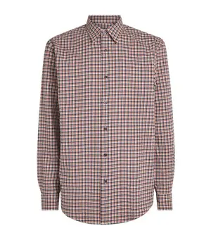 Dries Van Noten Flannel Check Shirt - Red
