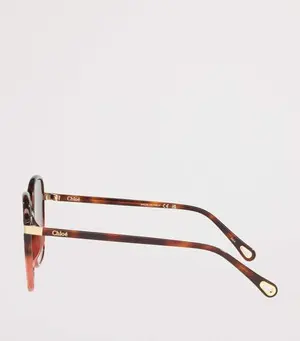 Chloé Injected Franky Square Sunglasses
