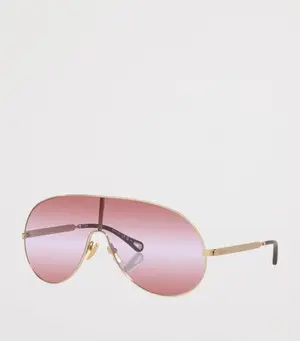 Chloé Aly Aviator Sunglasses