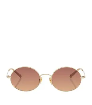 Chloé Aly Round Frame Sunglasses