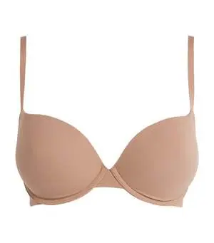 SKIMS Fits Everybody Push-up Demi Bra - Brown