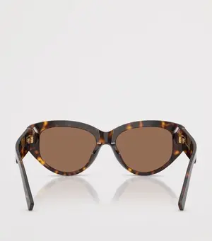 Dolce & Gabbana Tortoiseshell Cat Eye Sunglasses