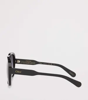 Chloé Acetate Aviator Sunglasses
