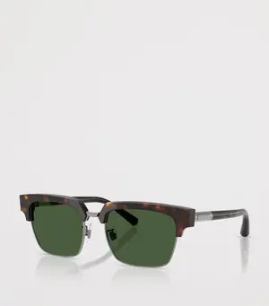 Dolce & Gabbana Tortoiseshell Square Sunglasses