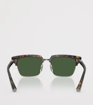 Dolce & Gabbana Tortoiseshell Square Sunglasses
