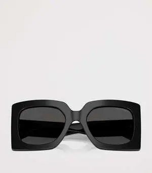 Dolce & Gabbana Embellished Square Frame Sunglasses
