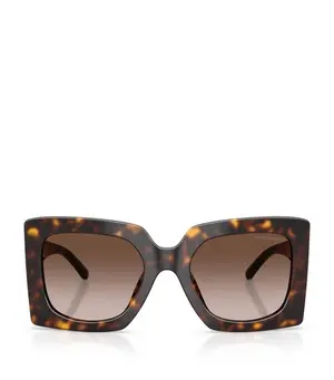 Dolce & Gabbana Tortoiseshell Square Sunglasses - Brown