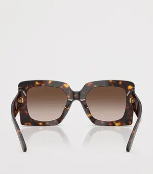 Dolce & Gabbana Tortoiseshell Square Sunglasses