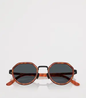 Giorgio Armani Metal Round Sunglasses