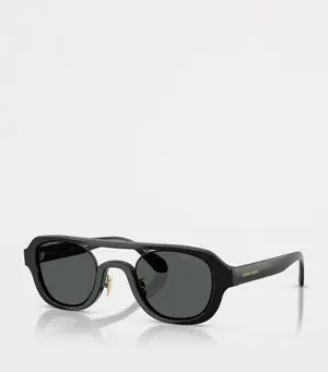 Giorgio Armani Acetate Ar8247 Irregular Sunglasses