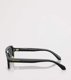 Giorgio Armani Acetate Ar8247 Irregular Sunglasses