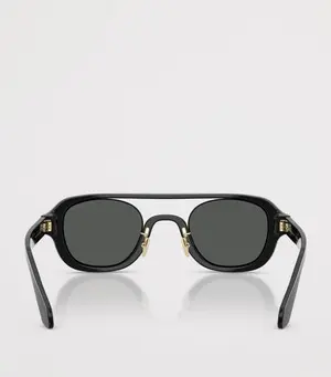 Giorgio Armani Acetate Ar8247 Irregular Sunglasses