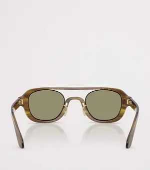 Giorgio Armani Acetate Ar8247 Irregular Sunglasses