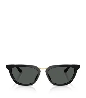 Giorgio Armani Acetate Butterfly Sunglasses