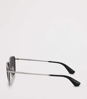 Burberry Be3171 Metal Square Sunglasses