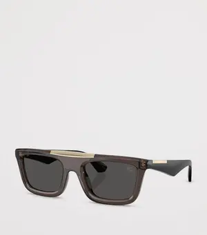 Burberry Injected Be4451u Rectangle Sunglasses