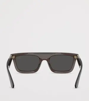 Burberry Injected Be4451u Rectangle Sunglasses