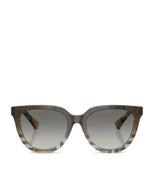 Burberry Acetate Phantos Sunglasses - Brown