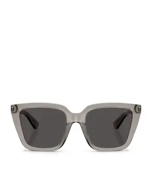 Burberry Injected Be4473u Square Sunglasses - Grey