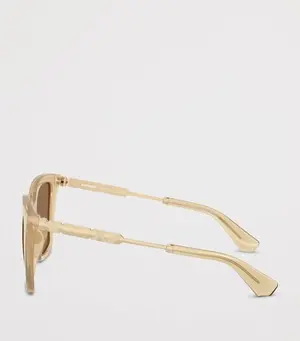 Burberry Injected Be4473u Square Sunglasses
