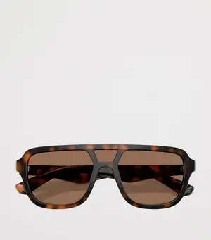 Burberry Acetate Be4474u Pilot Sunglasses