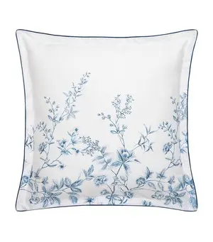 ALEXANDRE TURPAULT Organic Cotton Amboise Pillowcase - Blue
