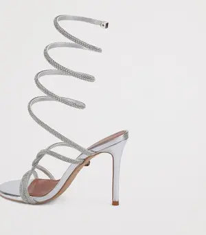 Kurt Geiger Embellished Spiral Sandals 90